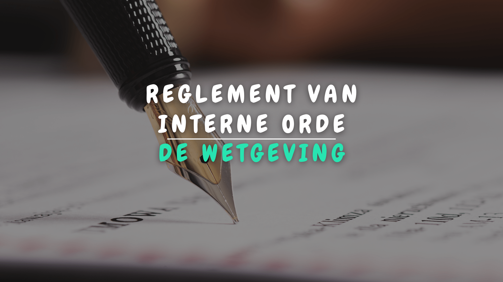 Mandatory internal rules of procedure under legislation 2025