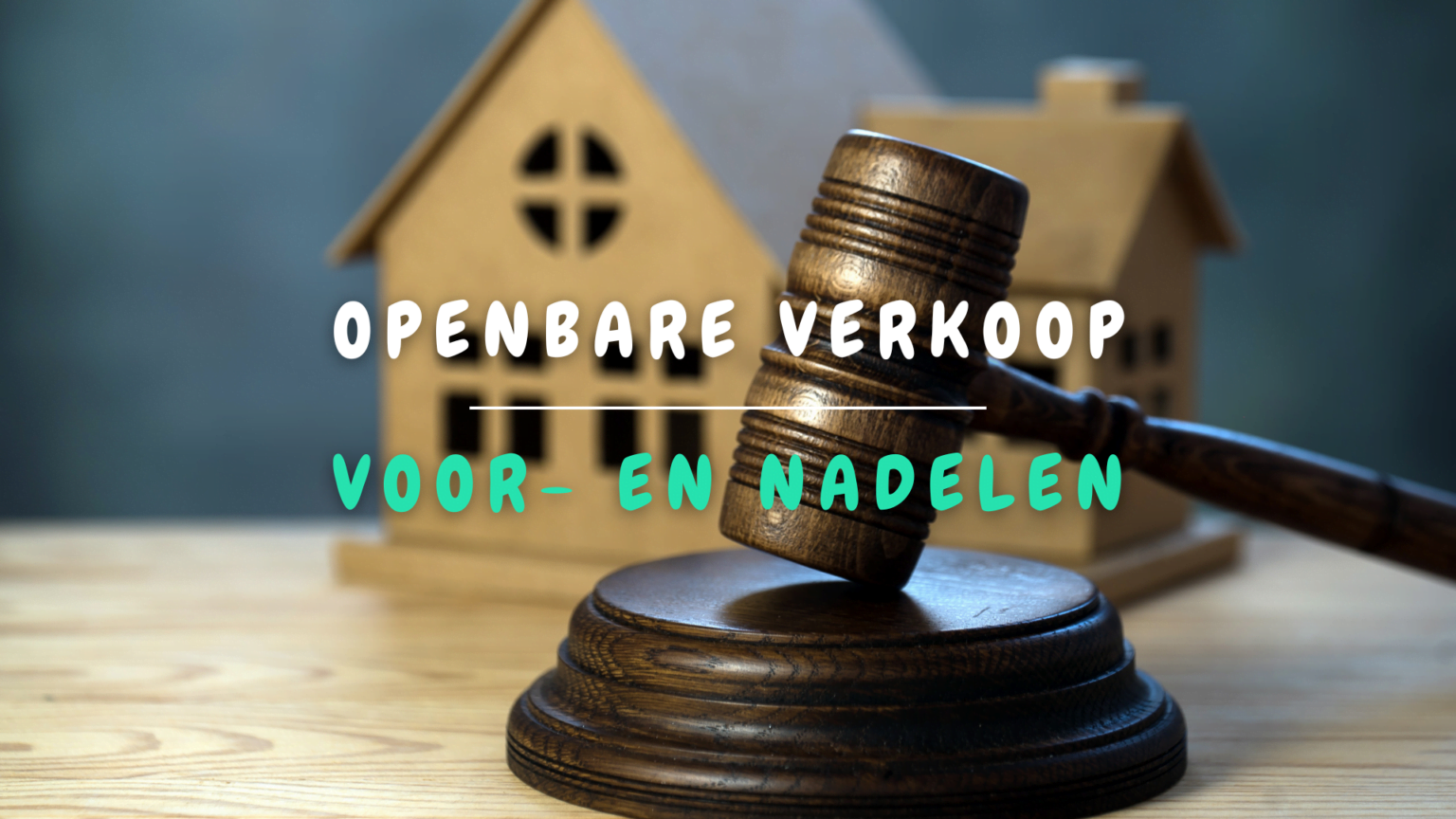 Openbare verkoop: voor- en nadelen
