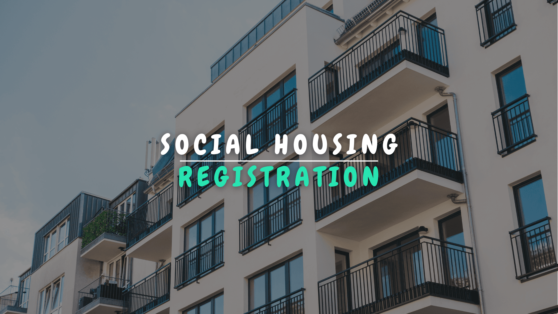 Signing up for a social housing rental (2024)