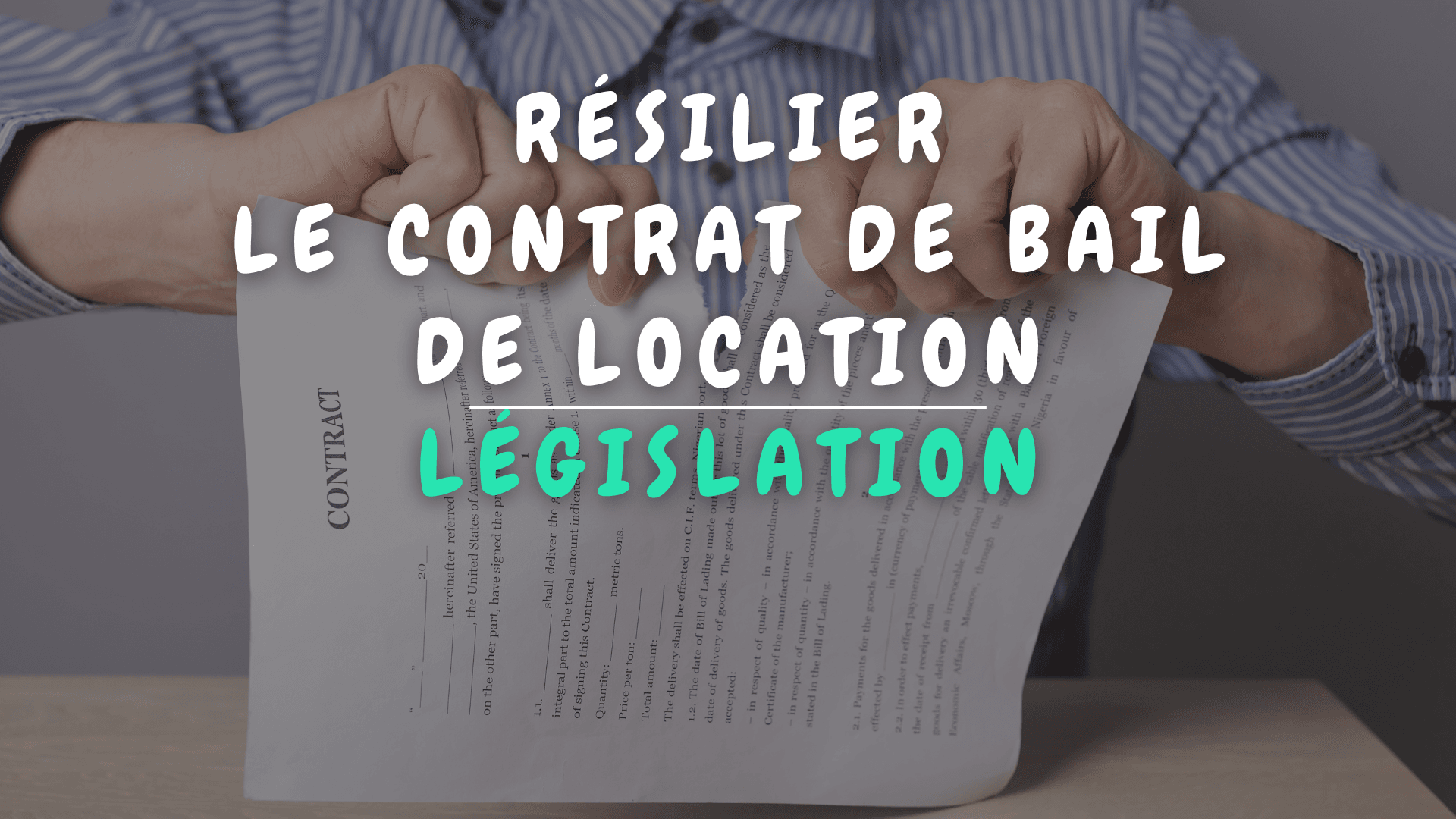Résiliation du bail : la législation (2025) - Appartement.be